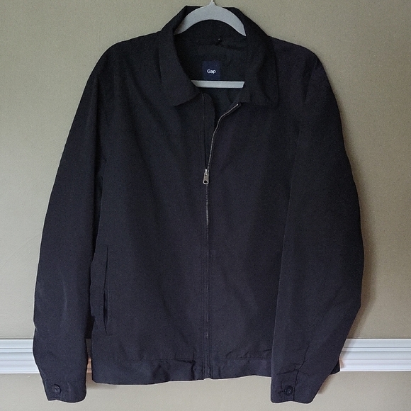 GAP | Jackets & Coats | Gap Mens Black Lightweight Jacket | Poshmark